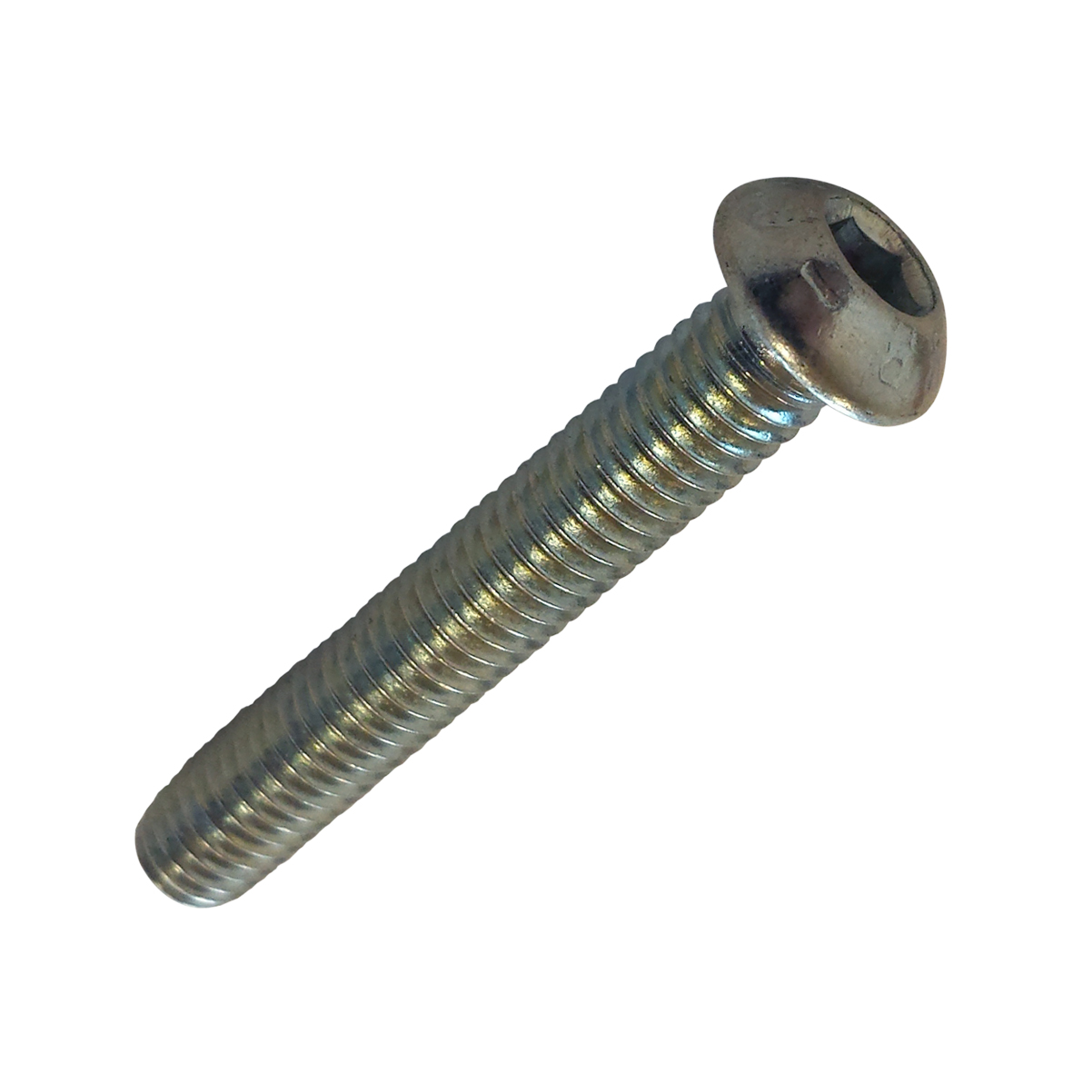 Tornillo ref. uls iso-7380 de cabeza abombada con hueco hexagonal, de acero (10.9) cincado y ...